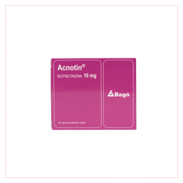 Acnotin Comp. 10 Mg X 30 (isotretinoina) – GVECUADOR.COM